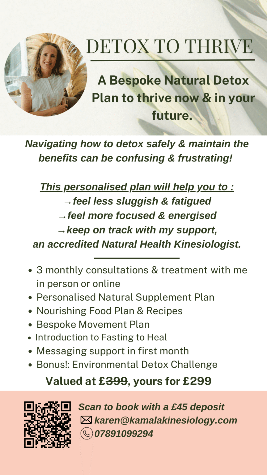 Detox to Thrive Plan